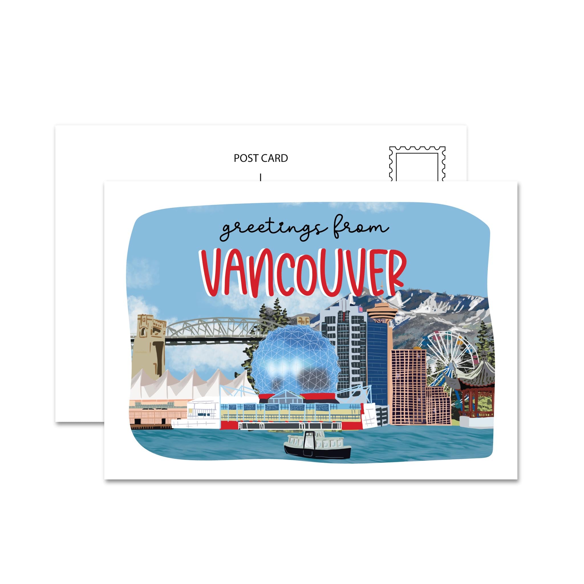 Vancouver, BC Postcard – Jaybee Stationery Inc