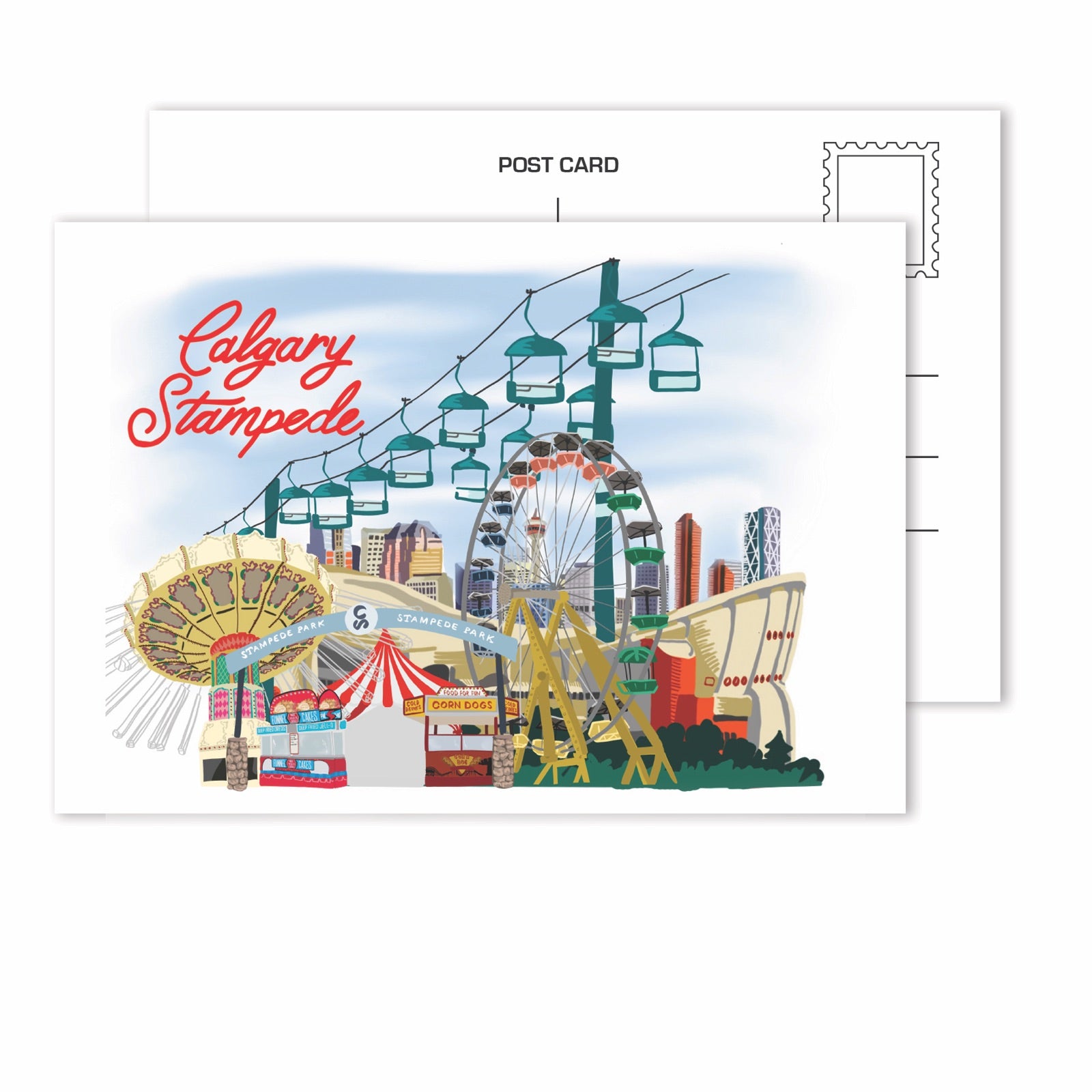 Calgary Stampede Postcard – Jaybee Stationery Inc