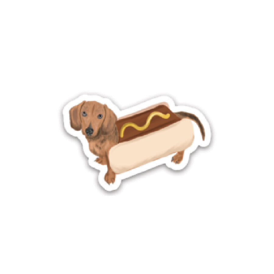Hot Dog - Matte Sticker – Jaybee Stationery Inc
