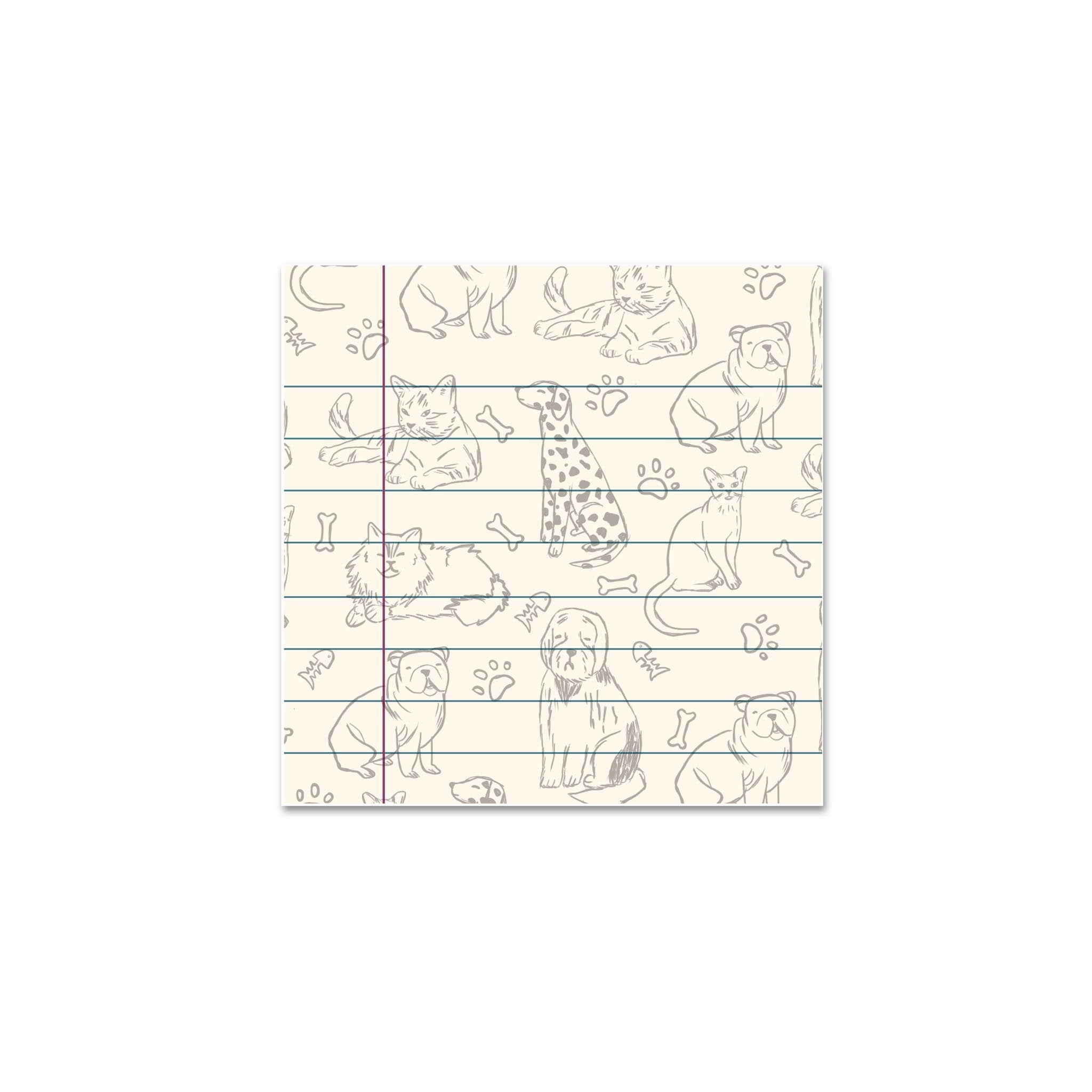Cat & Dog Sticky Notes – Jaybee Stationery Inc